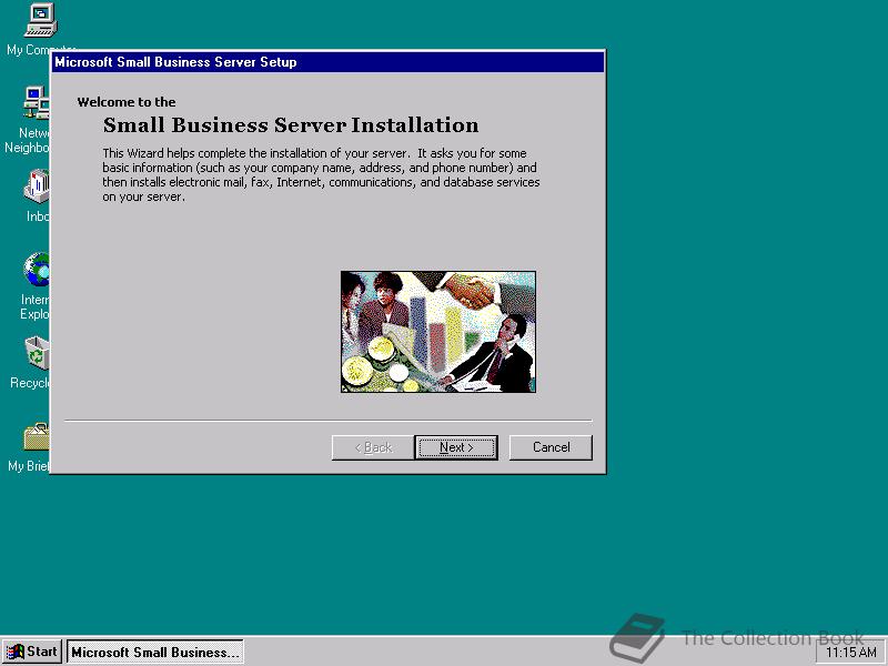 Microsoft Windows BackOffice Small Business Server 4.0, 4.0.1383.3 ...