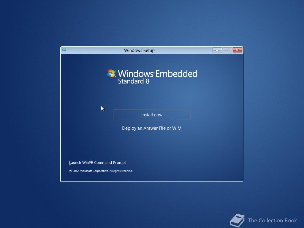 Microsoft Windows Embedded 8 Standard, 2.0.0307.0 - The Collection Book