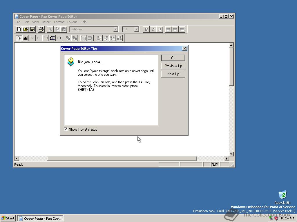 Microsoft Windows Embedded for Point of Service, 1.1.0592.0 - The ...