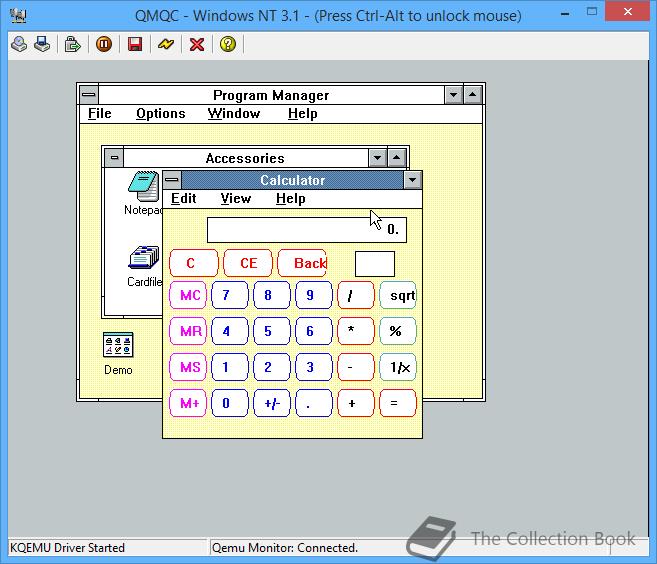 Microsoft Windows NT 3.1, 1.0 (October 1991) - The Collection Book