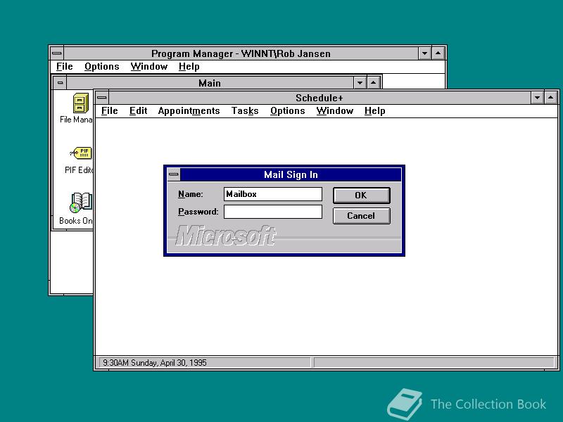 Microsoft Windows NT 3.51, 3.51.1024.1 - The Collection Book