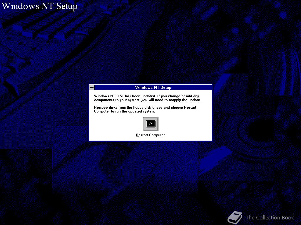 Microsoft Windows NT 3.51, 3.51.1057.5 - The Collection Book