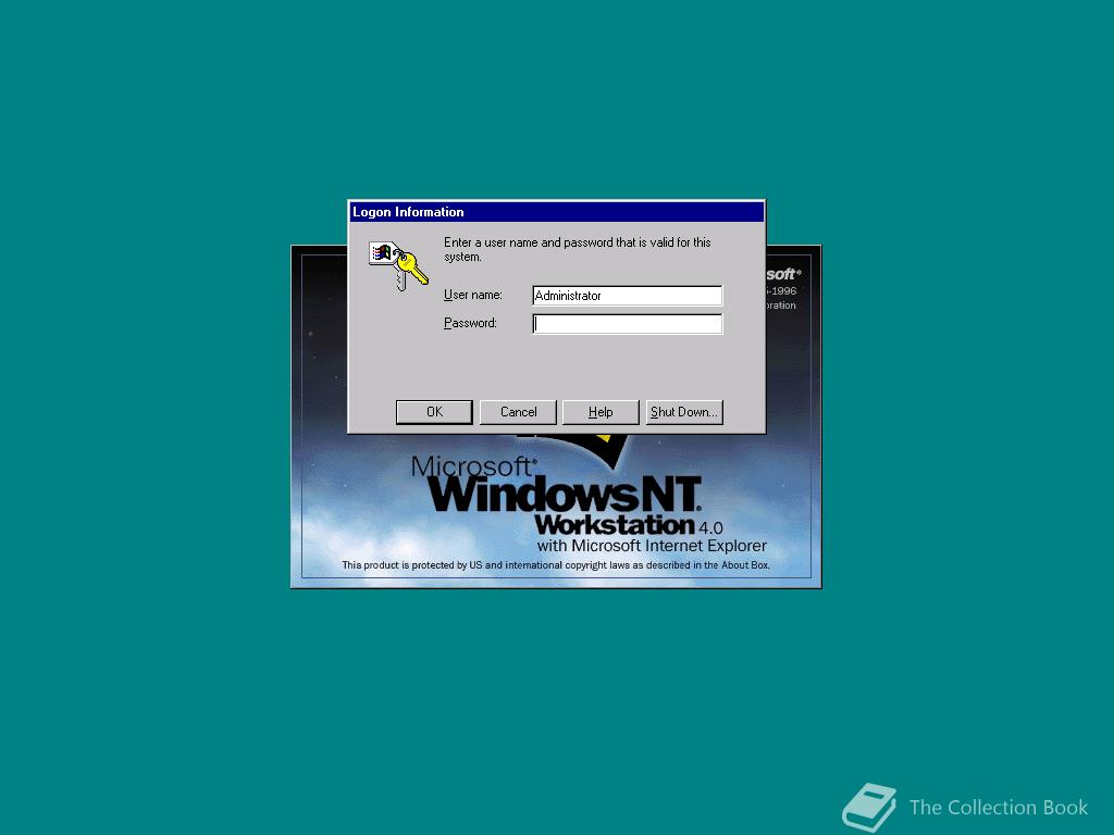 Microsoft Windows NT 4.0, 4.0.1381.204 - The Collection Book