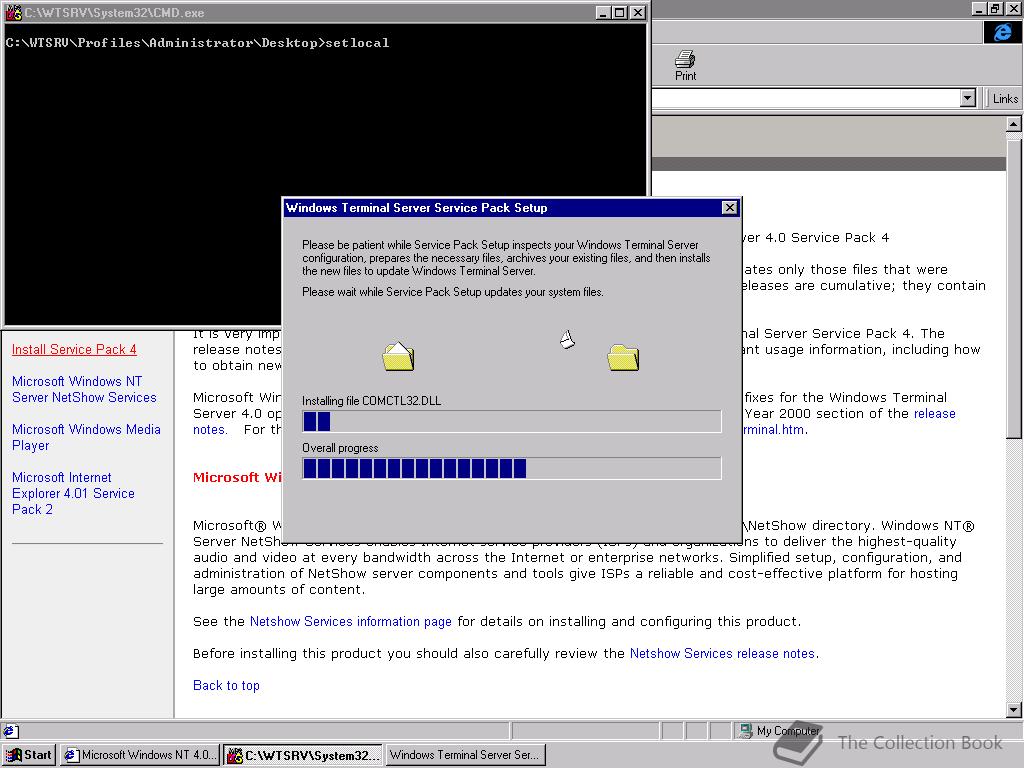 Microsoft Windows NT Server 4.0 Terminal Server Edition, 4.0.1381.1024 ...