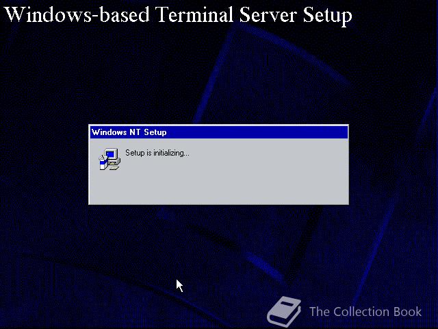 Microsoft Windows NT Server 4.0 Terminal Server Edition, 4.0.307.2 ...