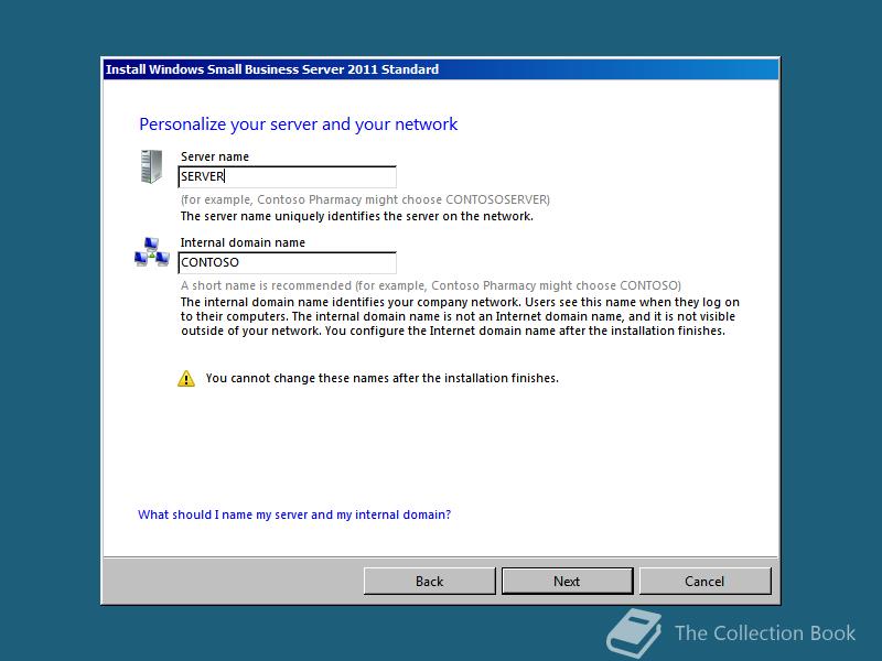Microsoft Windows Small Business Server 2011 Standard, 6.1.7900.0 - The ...