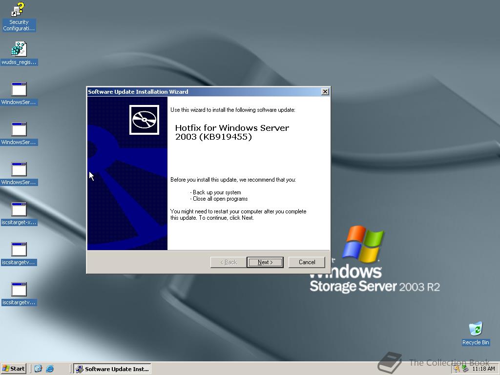 Microsoft Windows Unified Data Storage Server 2003, 5.2.3790.2784 - The ...