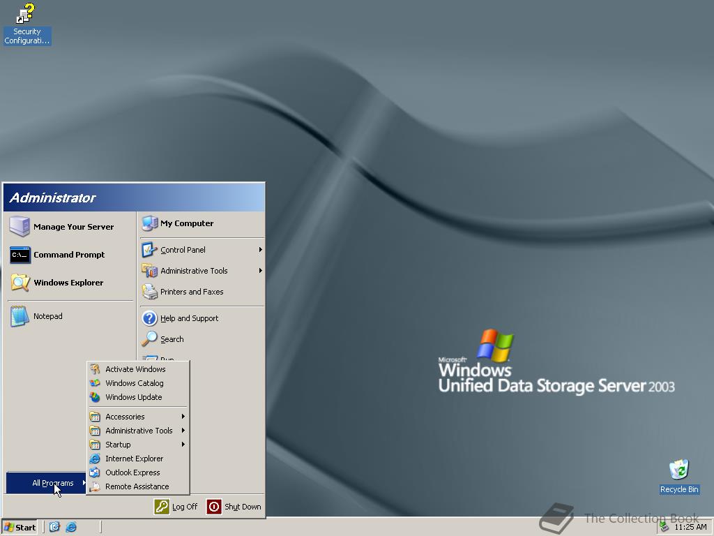 Microsoft Windows Unified Data Storage Server 2003, 5.2.3790.2784 - The ...