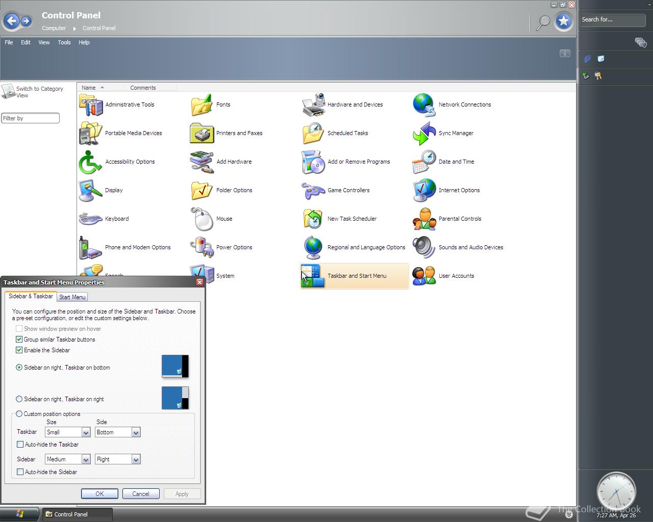 Microsoft Windows Vista, 6.0.4074.0 - The Collection Book