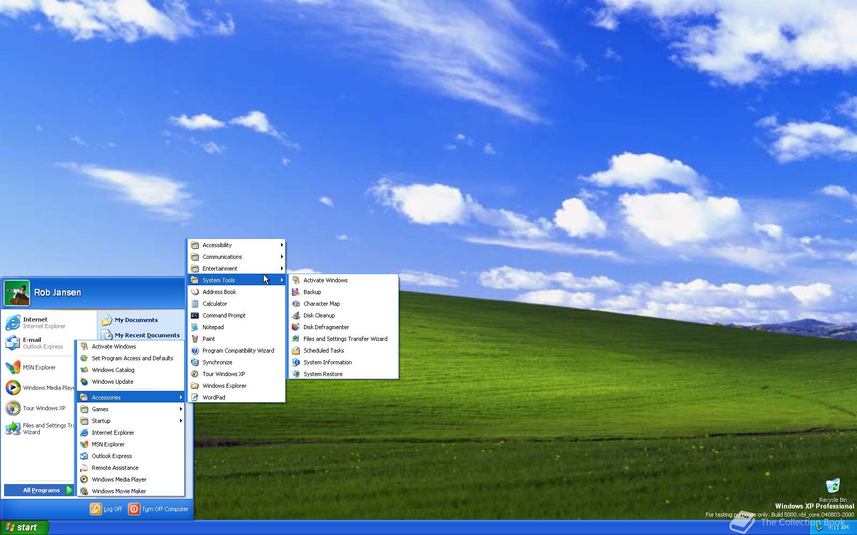 Microsoft Windows Vista, 6.0.5000.0 (vbl_core.040803-2000) - The ...
