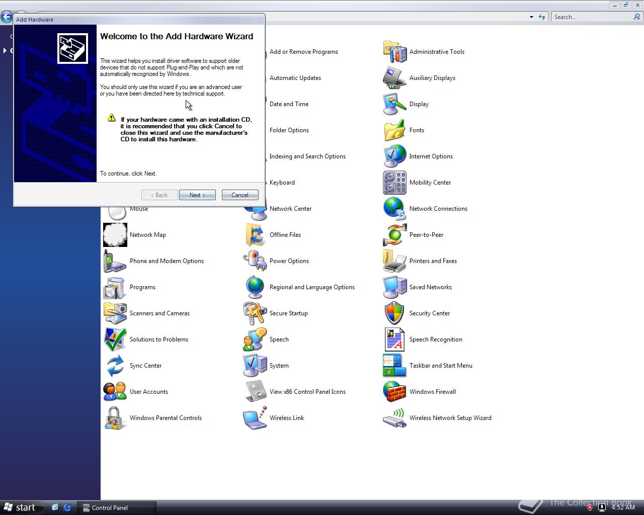 Microsoft Windows Vista, 6.0.5231.2 - The Collection Book