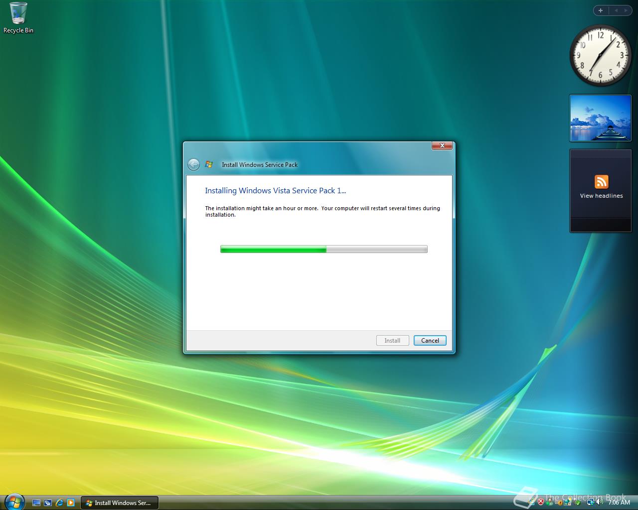 Microsoft Windows Vista, 6.0.6001.17052 - The Collection Book