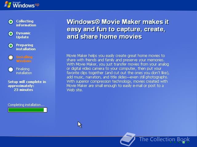 Microsoft Windows XP Media Center Edition 2005, 5.1.2600.2160 - The ...