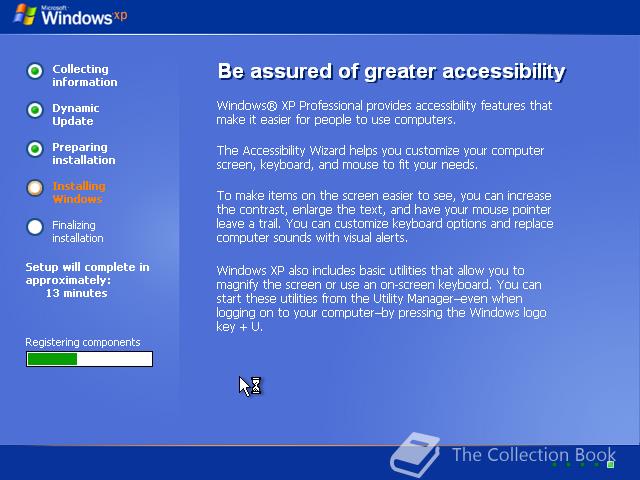 Microsoft Windows XP Media Center Edition 2005, 5.1.2600.2160 - The ...