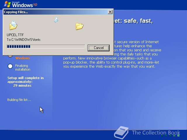 Microsoft Windows XP Starter Edition, 5.1.2600.5512 - The Collection Book