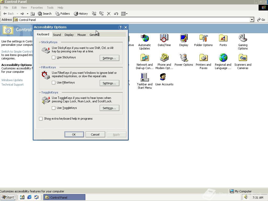 Microsoft Windows XP, 5.1.2250.1 - The Collection Book