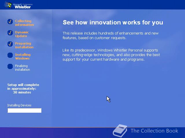 Microsoft Windows XP, 5.1.2419.1 - The Collection Book