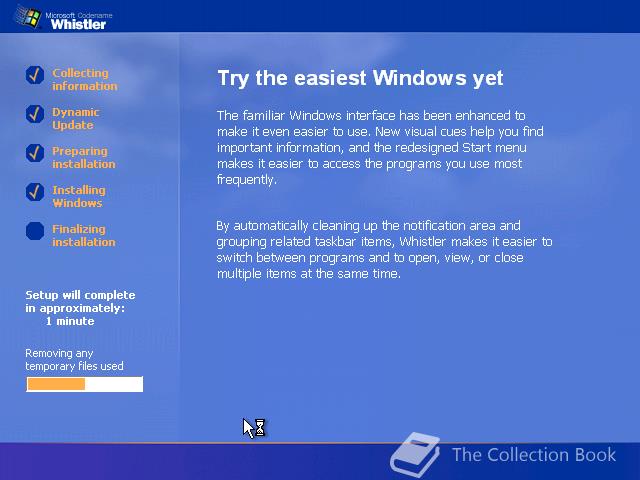 Microsoft Windows XP, 5.1.2419.1 - The Collection Book