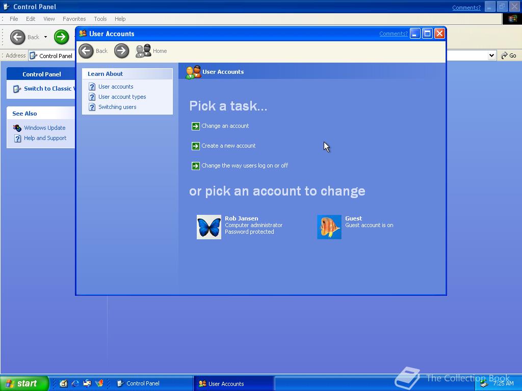 Microsoft Windows XP, 5.1.2428.1 - The Collection Book