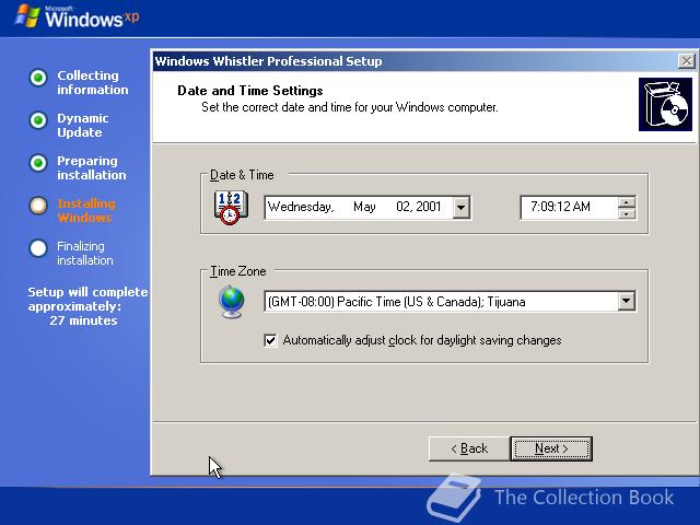 Microsoft Windows XP, 5.1.2469.0 - The Collection Book