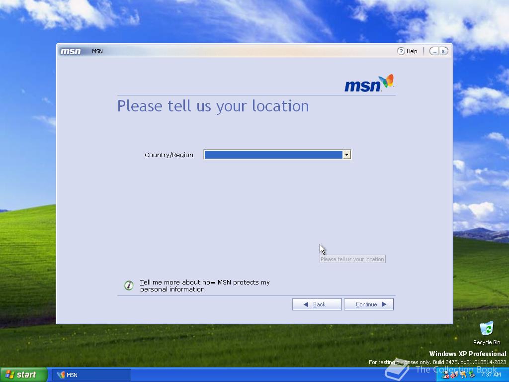 Microsoft Windows XP, 5.1.2475.0 - The Collection Book