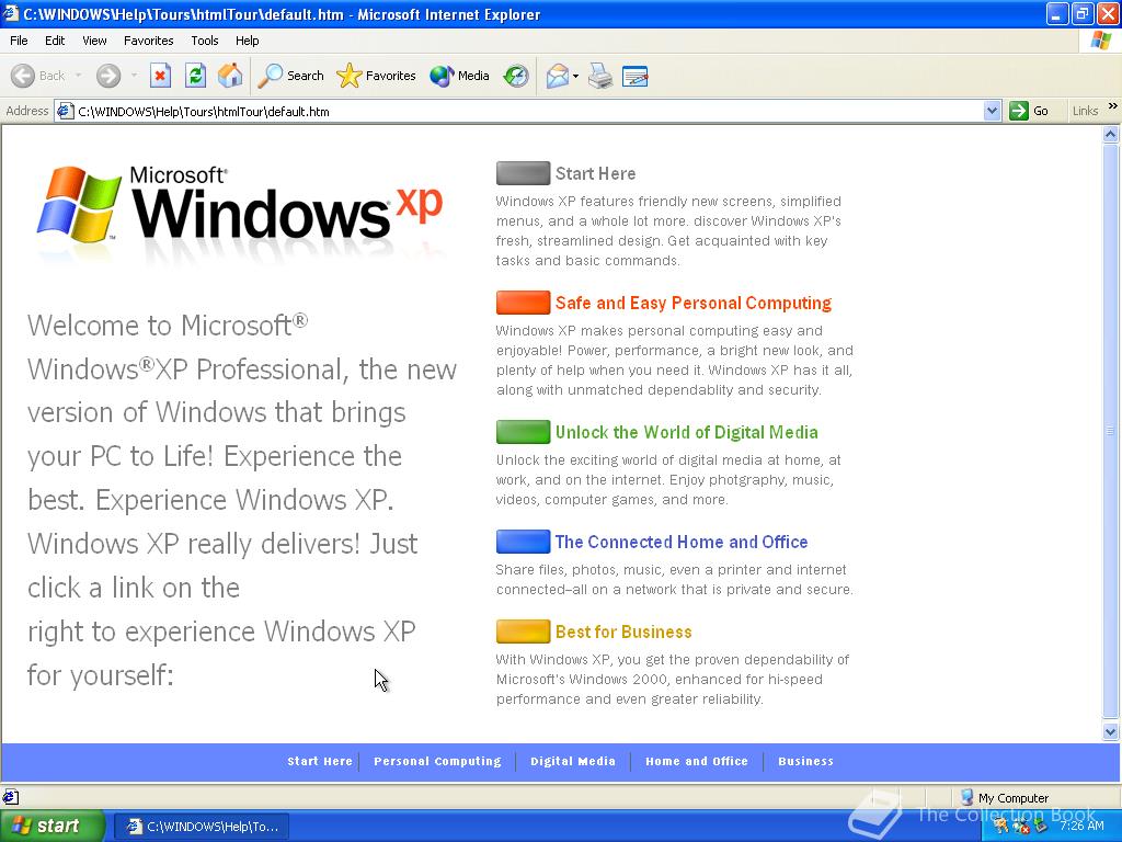 Microsoft Windows XP, 5.1.2481.0 - The Collection Book