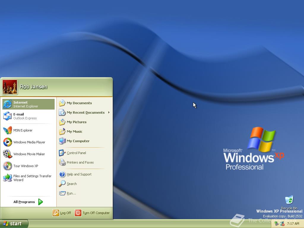 Microsoft Windows XP, 5.1.2532.0 - The Collection Book