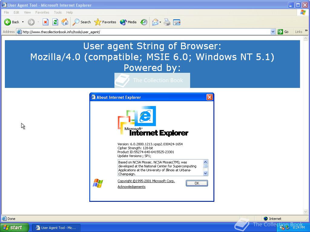 Microsoft Windows XP, 5.1.2600.1213 - The Collection Book
