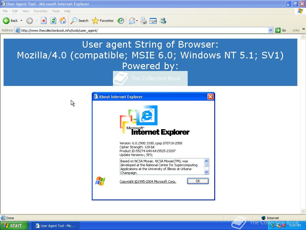 Microsoft Windows XP, 5.1.2600.3180 - The Collection Book